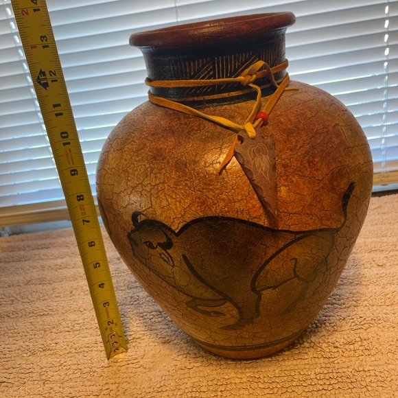 Solis Ollin | Accents | Rare Vintage Solis Ollin Signed Pottery Vase ...